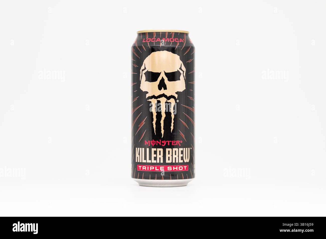 Monster Killer Brew Loca Moca beverage. Brewed coffee energy drink by ...