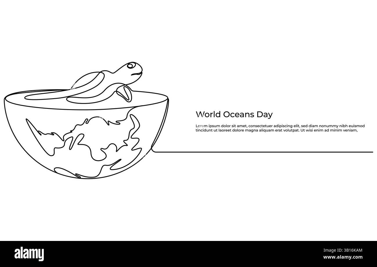 Oceans of the world Cut Out Stock Images & Pictures - Alamy