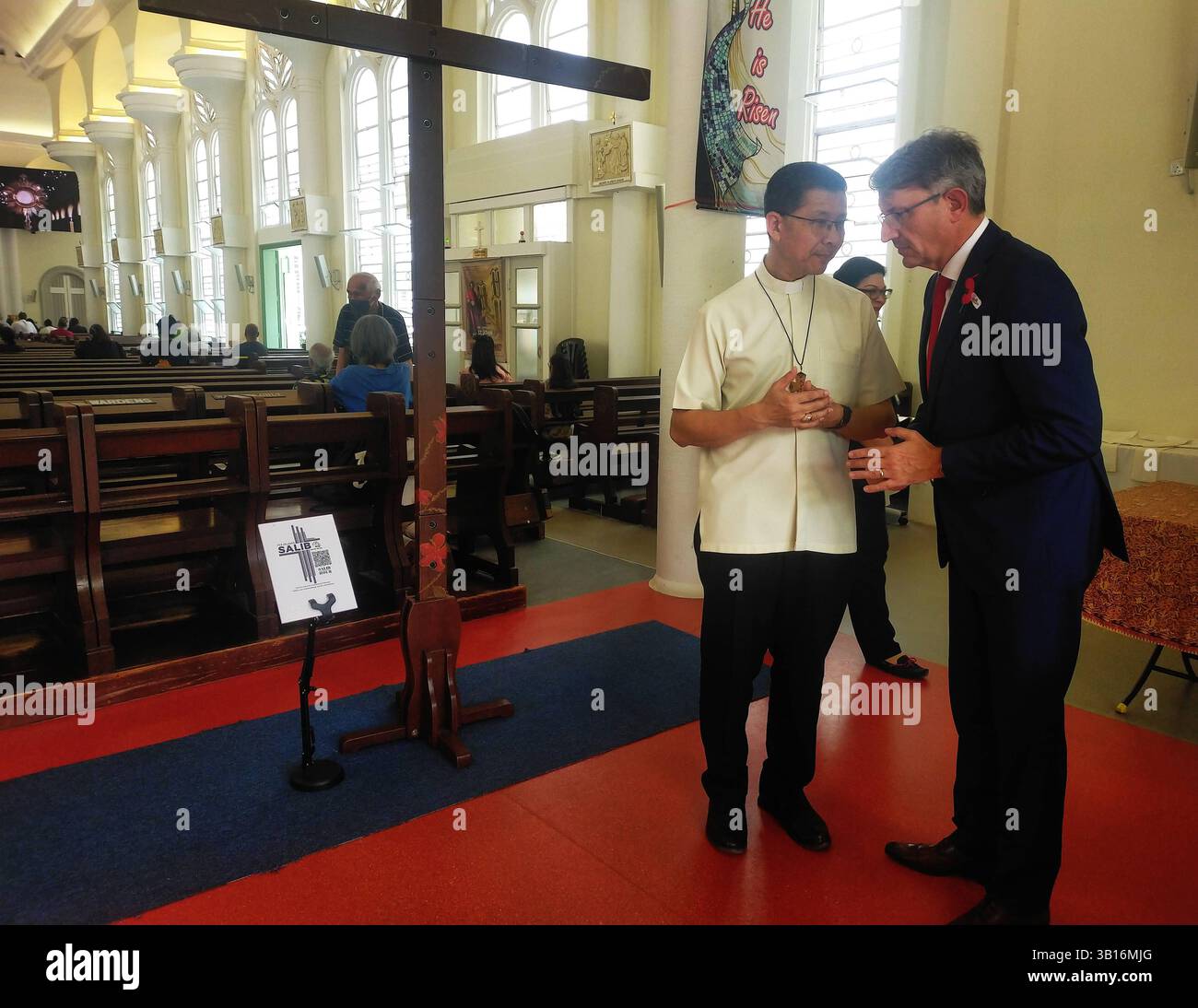 Malaysia Kuala Lumpur 25/04/2025 ,His Excellency Axel CRUAU,Ambassador ...
