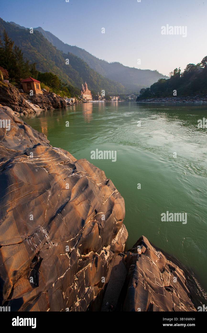 Ganges river in himalayas of india hi-res stock photography and images ...