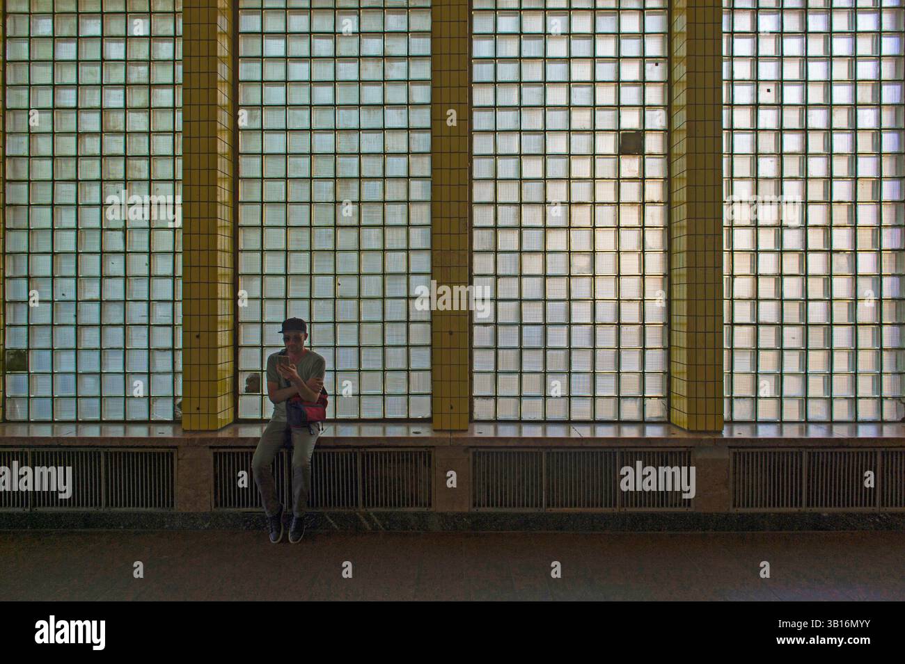 The metro system in Kiev was built during the era of the Soviet Union ...