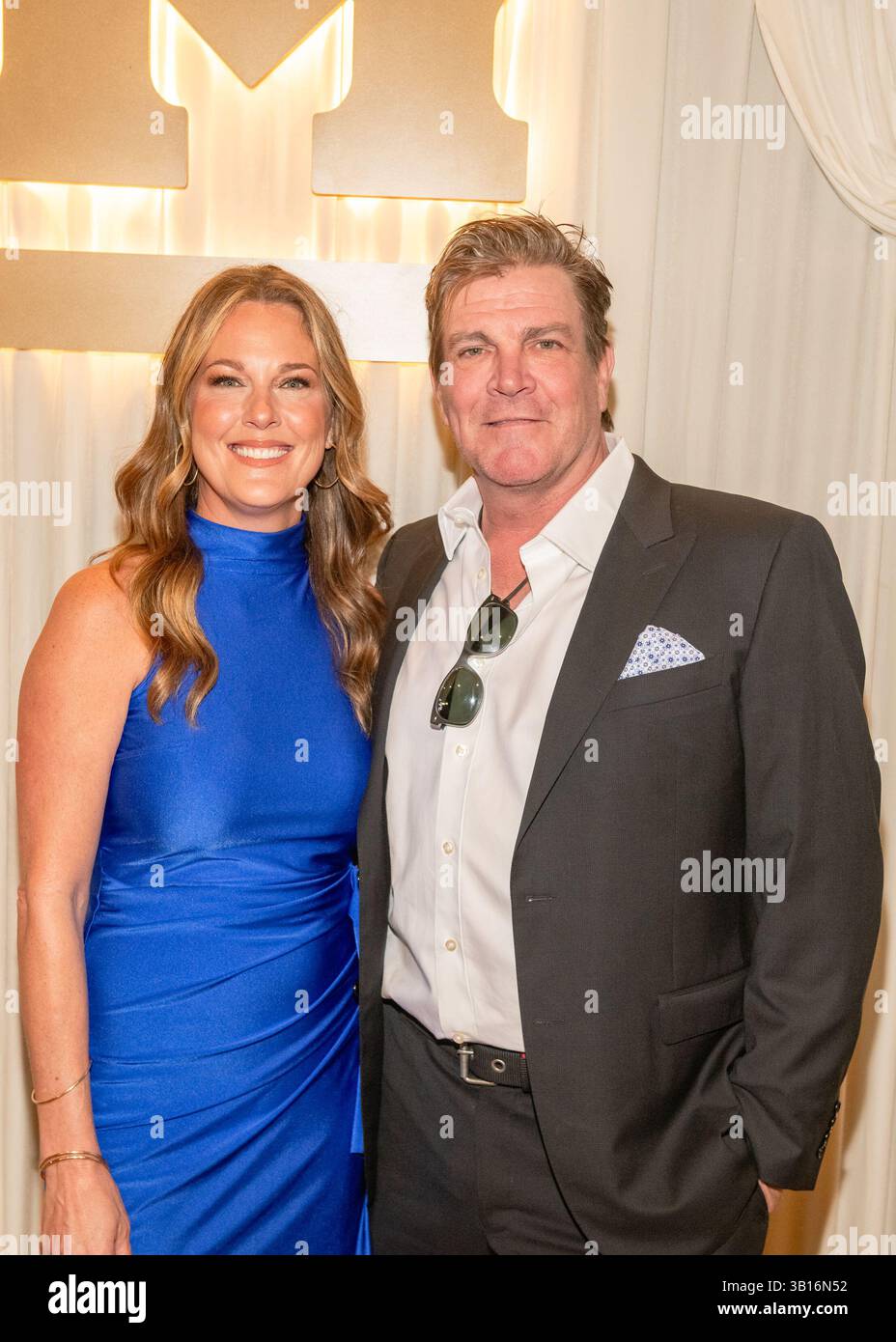 AUSTIN, TEXAS - APRIL 24: Amy Ingram and Jack Ingram attend the 2025 ...