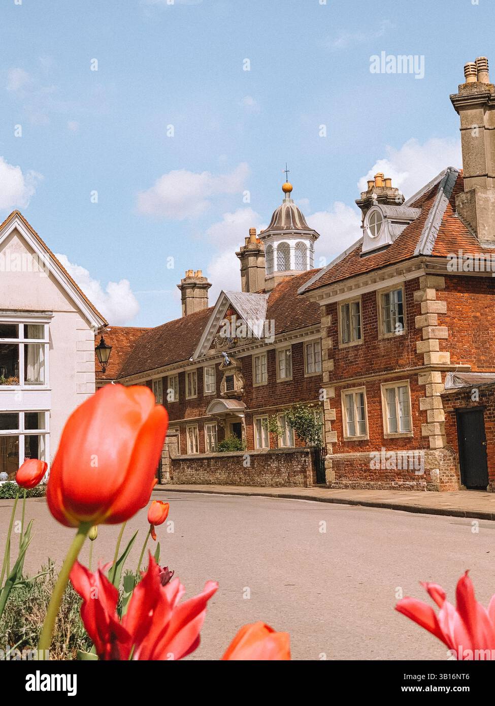 Historic Town of Salisbury, England – Scenic Cityscape with Medieval ...