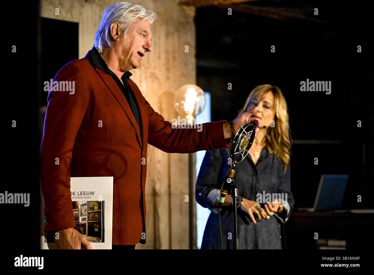 Antwerp, Belgium. 25th Apr, 2025. Rick De Leeuw and Katharina Van ...