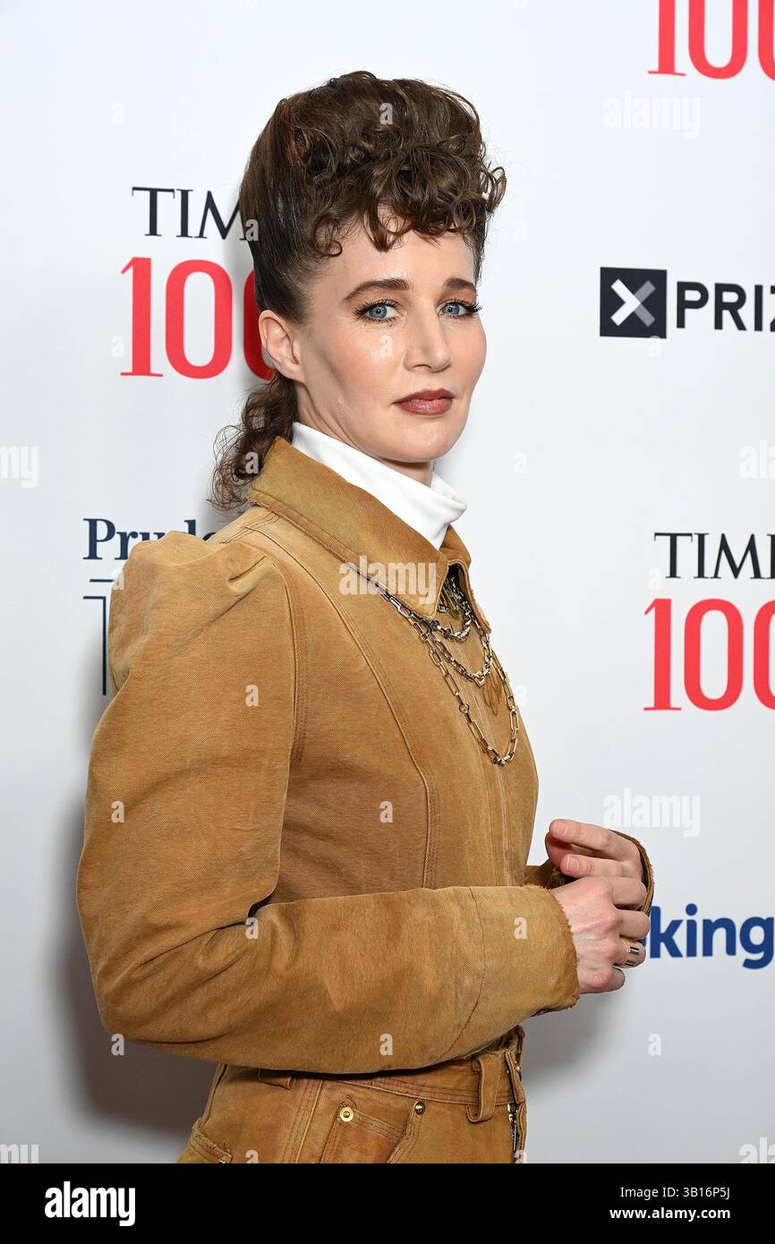 Author Miranda July attends the 2025 TIME 100 Most Influential People ...