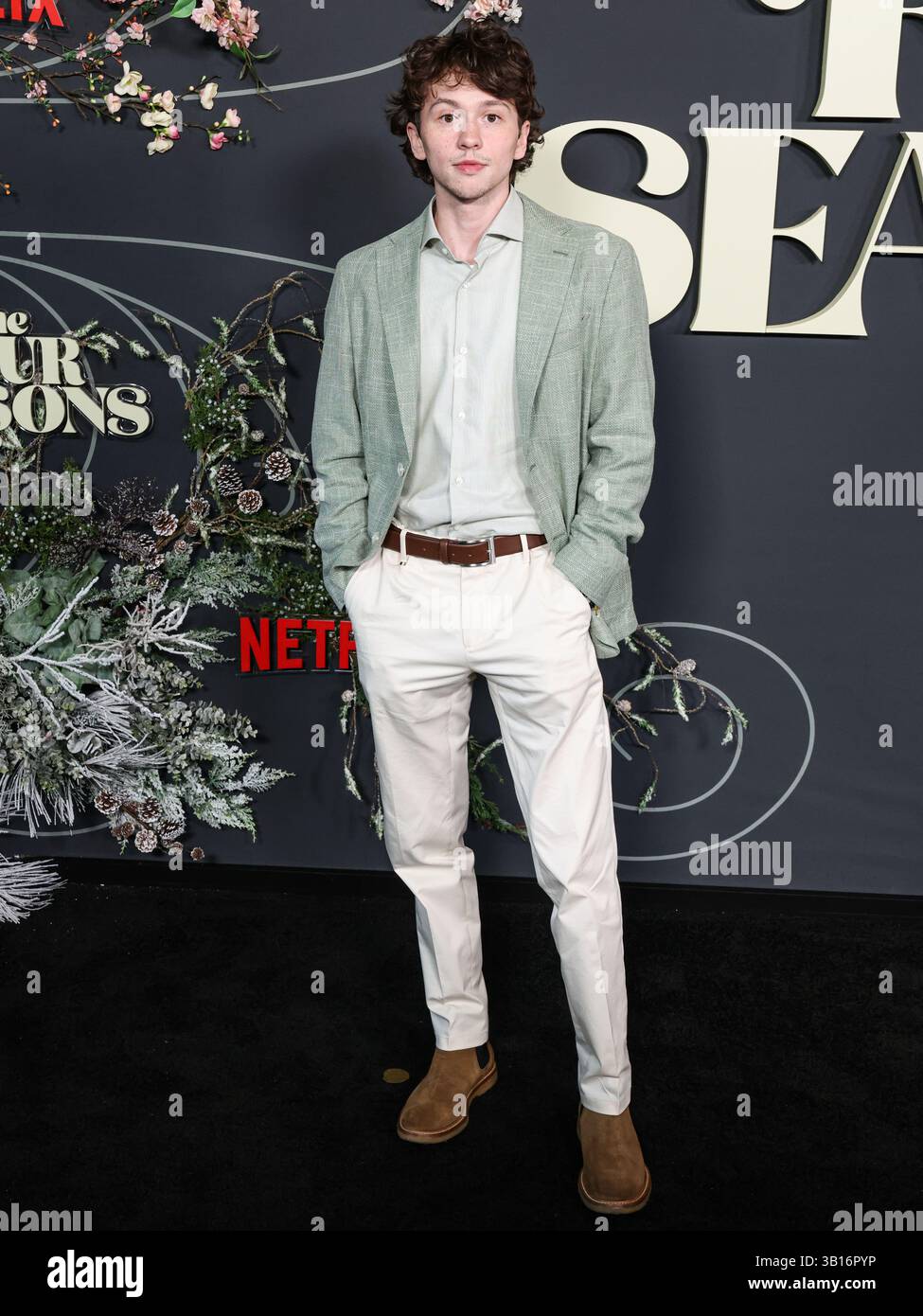 LOS ANGELES, CALIFORNIA, USA - APRIL 24: Cole Tristan Murphy arrives at ...