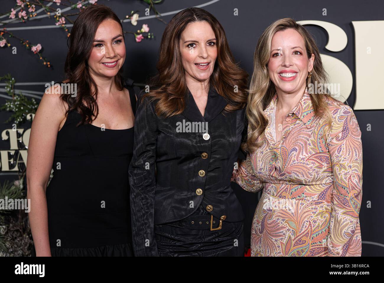 LOS ANGELES, CALIFORNIA, USA - APRIL 24: Tracey Wigfield, Tina Fey and ...