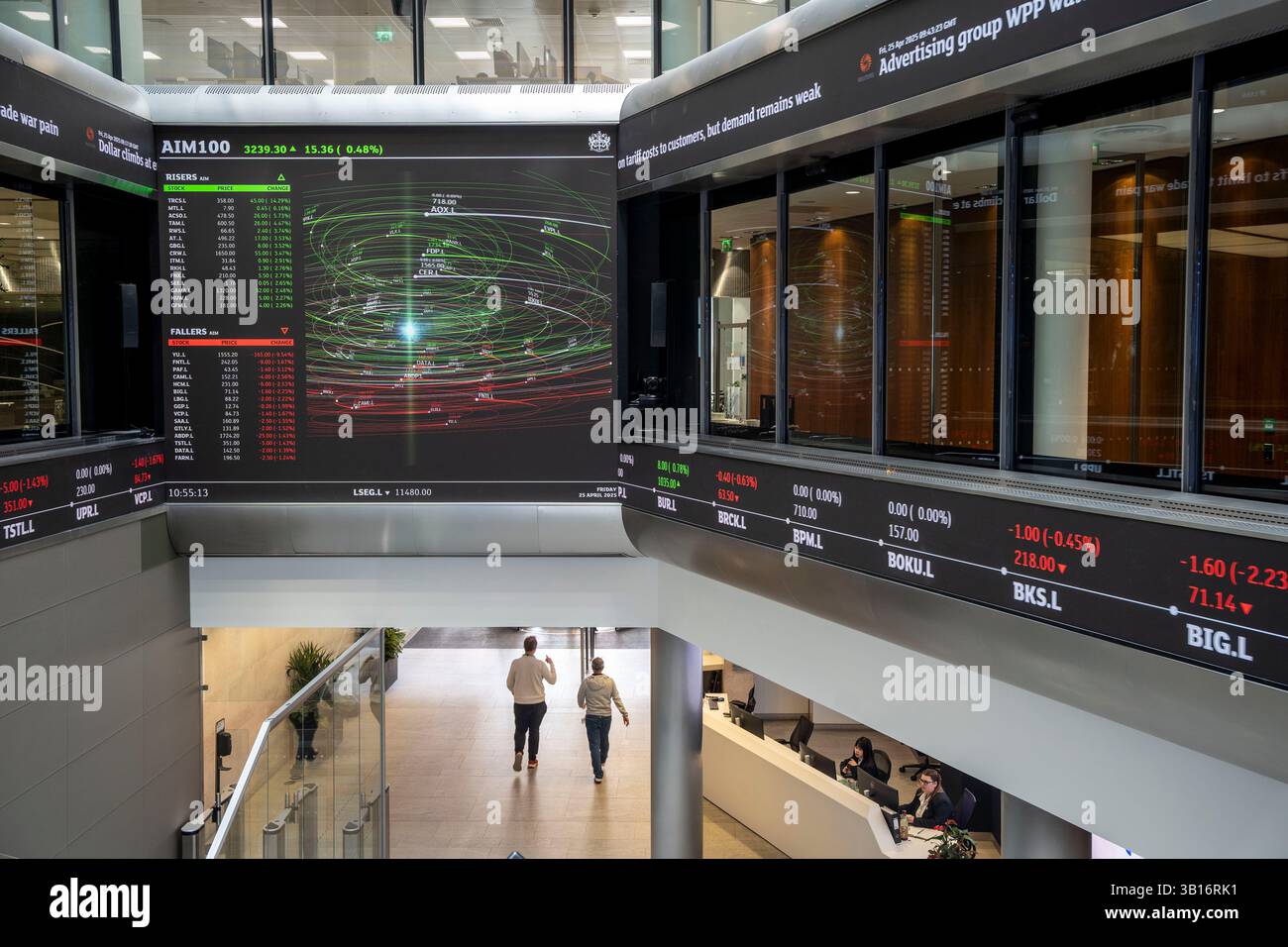 A general view of the London Stock Exchange in the City of London ...