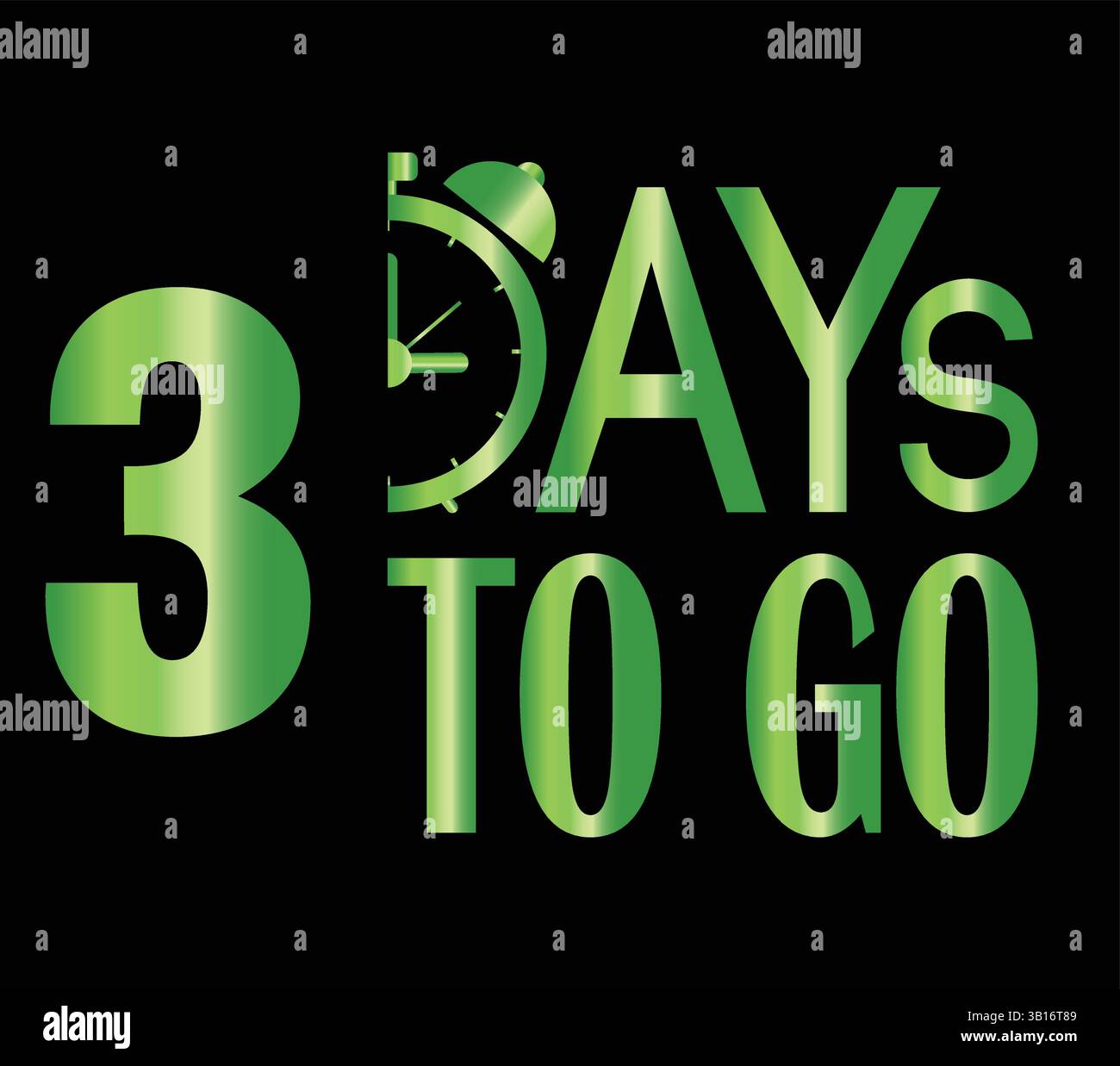 Days to go countdown icon for promotion sale or new opening Stock ...