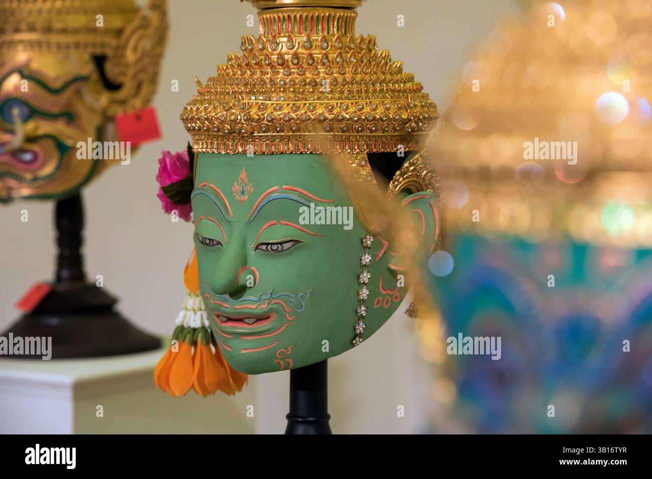 Khon mask exhibition of rare and valuable masks, the Queen's Gallery ...
