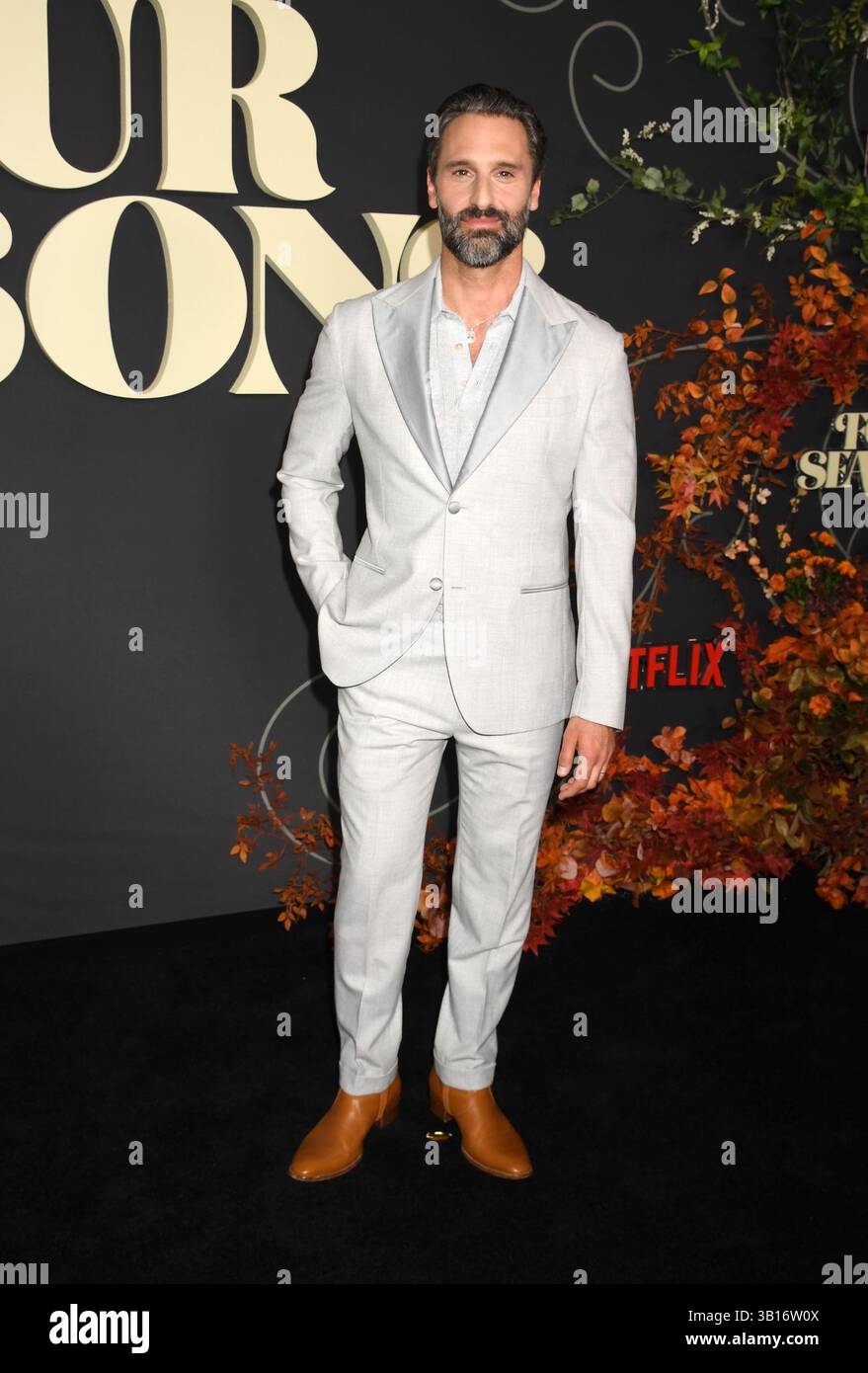 LOS ANGELES, CA - APRIL 24: Marco Calvani at the LA premiere of Netflix ...