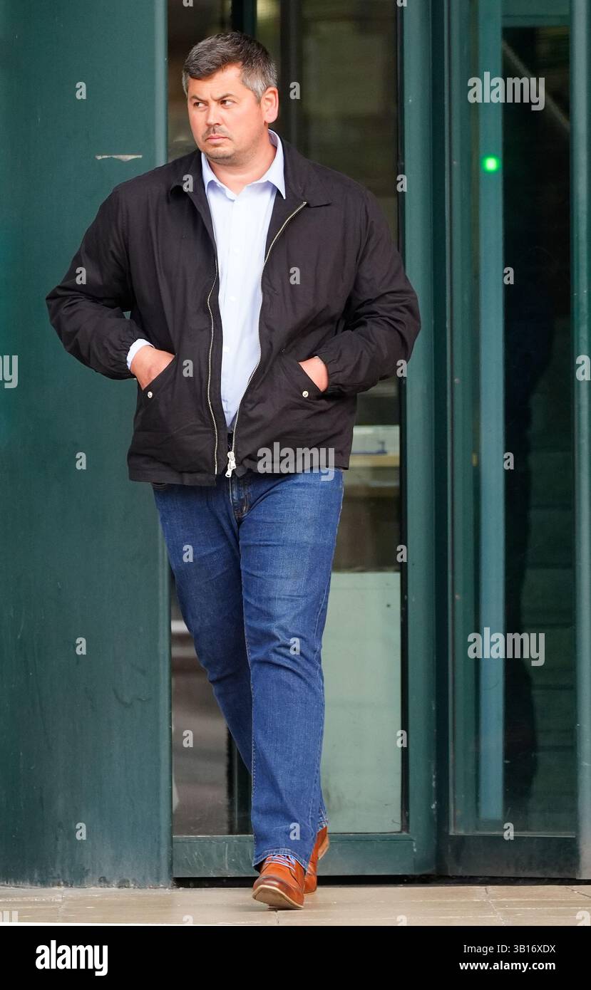 James Shalliker at Preston Crown Court, Lancashire, where he is charged ...