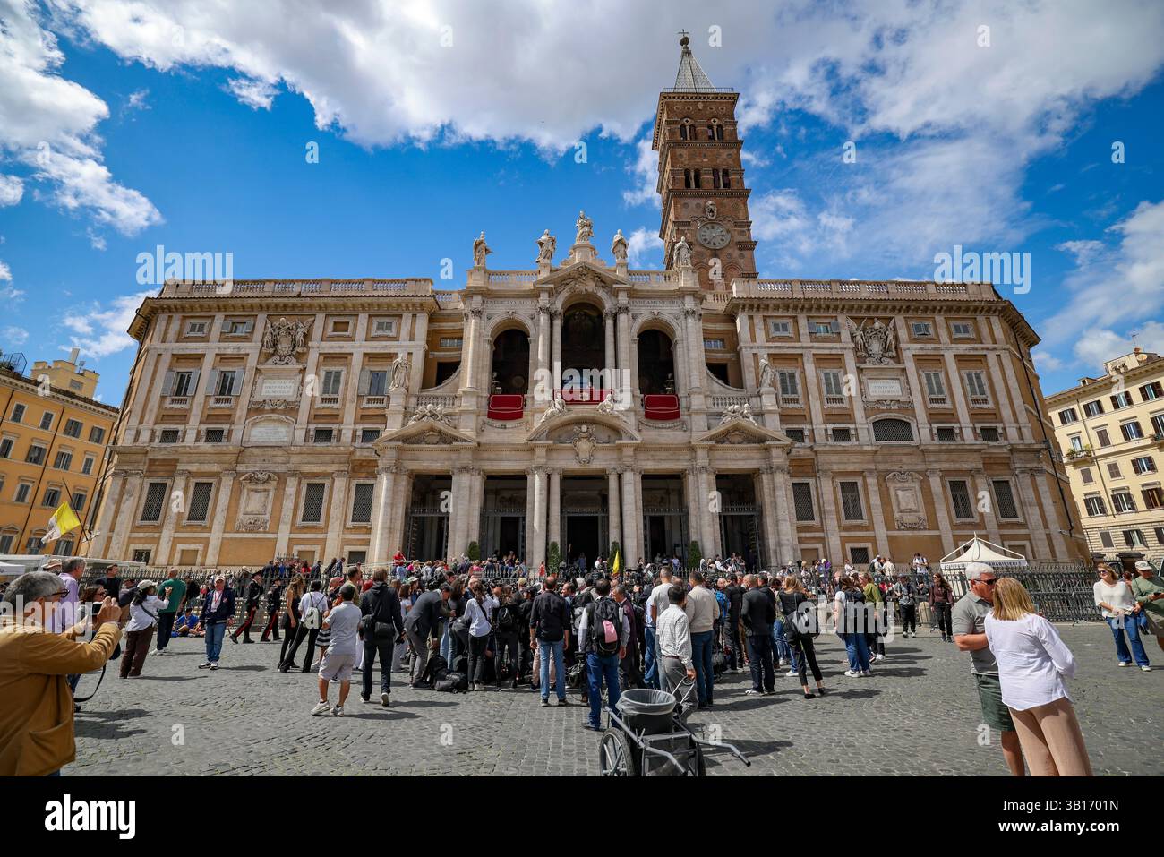 25 April 2025, Italy, Rom: The Basilica of Santa Maria Maggiore. Photo ...