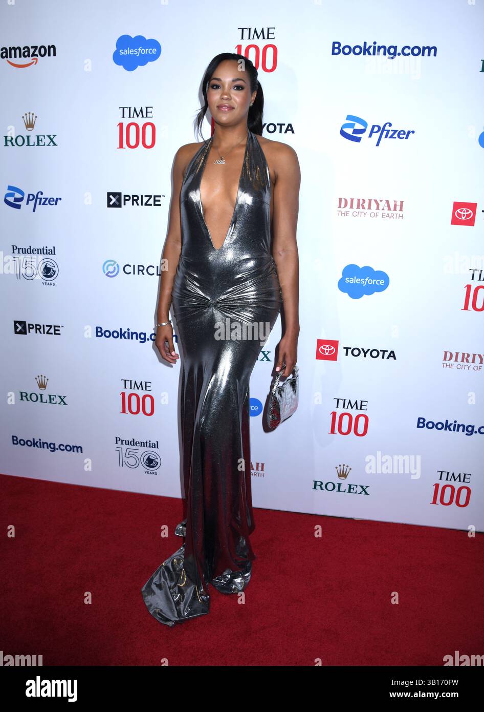 April 24, 2025, New York, New York, United States: Napheesa Collier ...