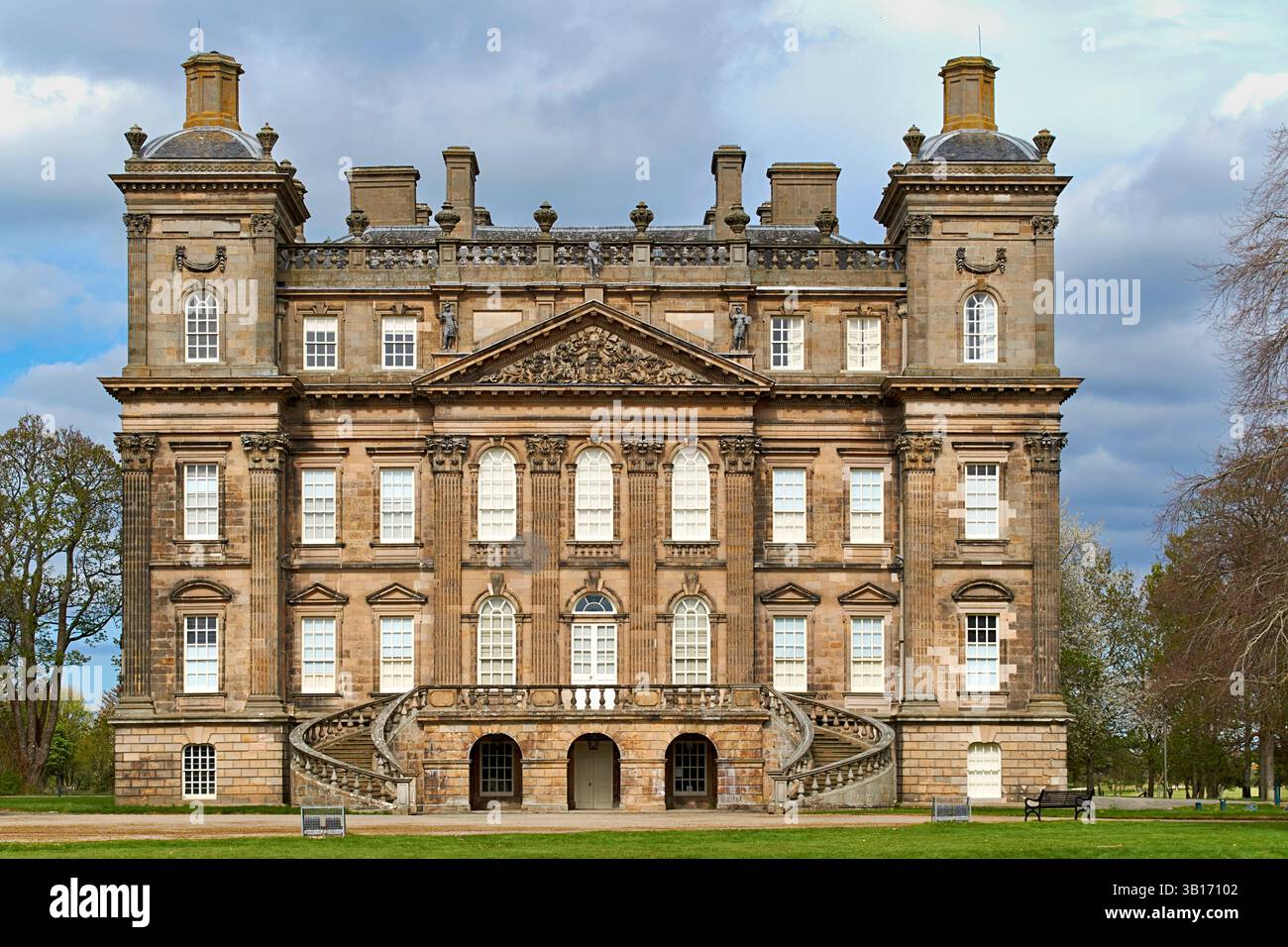 Duff House Georgian estate house Banff Aberdeenshire Scotland the house ...