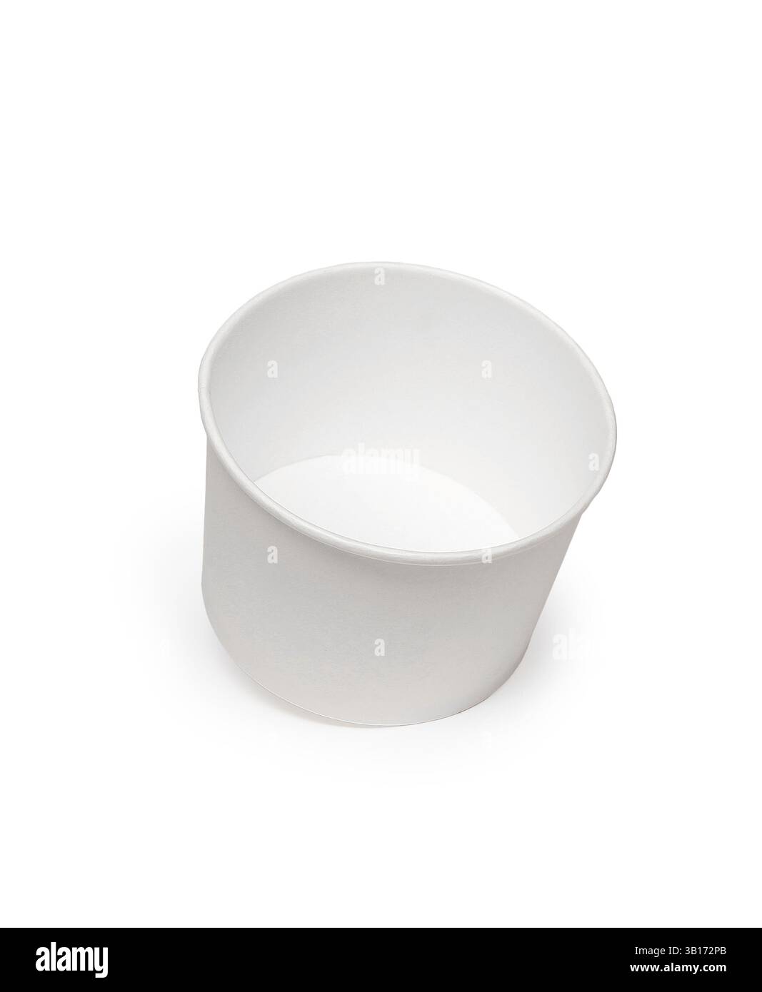 White Paper Food Bowl for Takeaway, Disposable Eco-Friendly Packaging ...