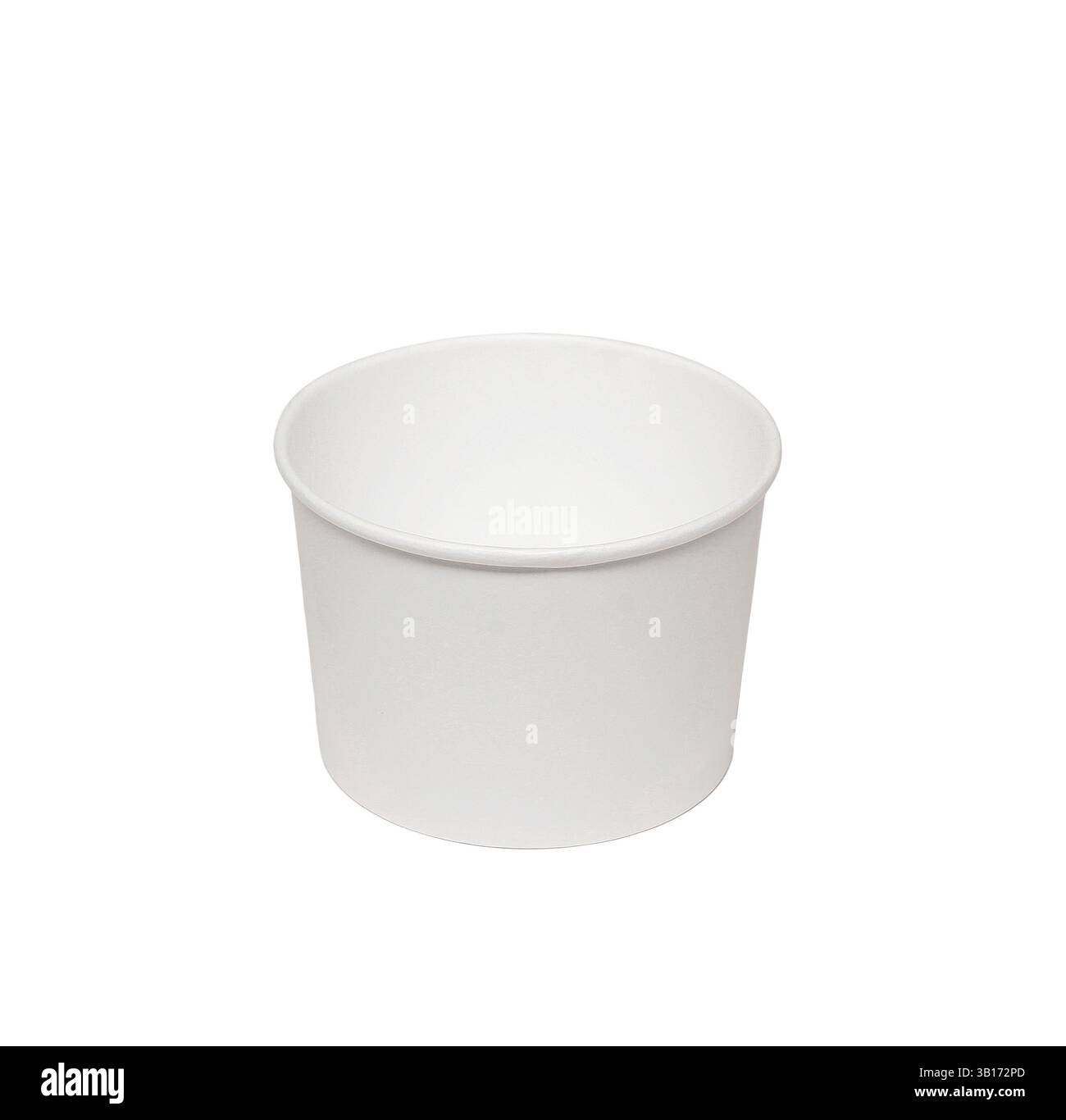 White Paper Food Bowl for Takeaway, Disposable Eco-Friendly Packaging ...