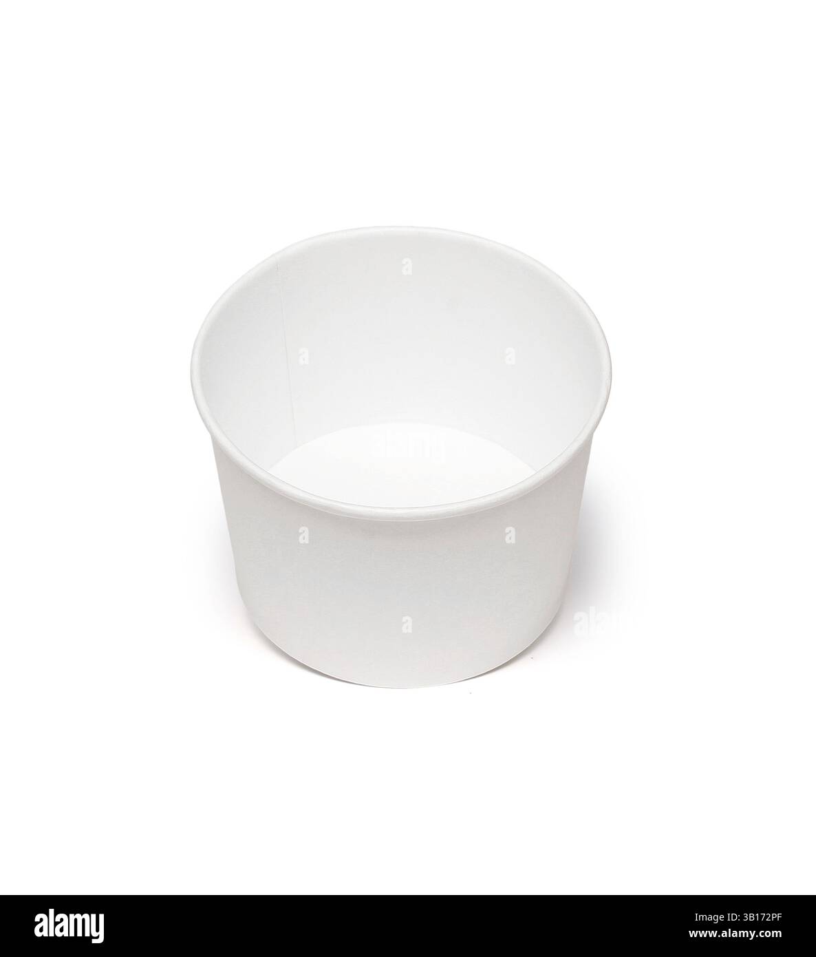 White Paper Food Bowl for Takeaway, Disposable Eco-Friendly Packaging ...
