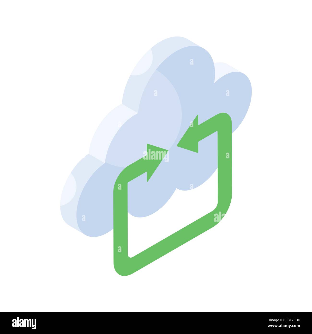 Grab this beautiful icon of cloud syncing, cloud update vector design Stock Vector Image & Art ...
