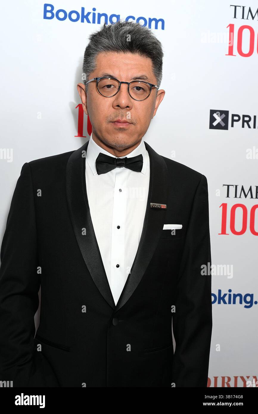 Ma Yansong attends the 2025 TIME 100 Most Influential People NYC Gala ...