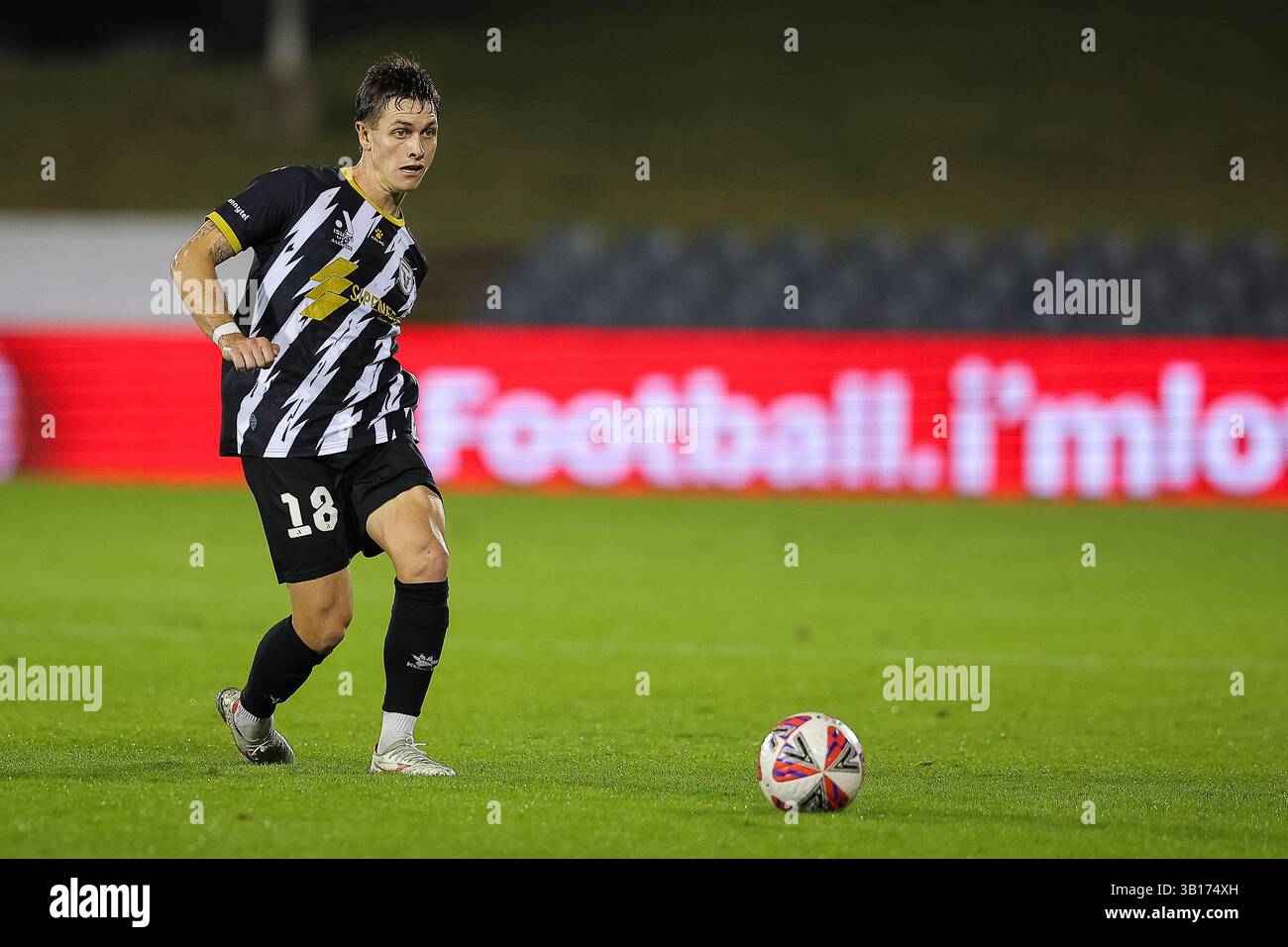 25th April 2025; Campbelltown Stadium, Sydney, NSW, Australia: A League ...