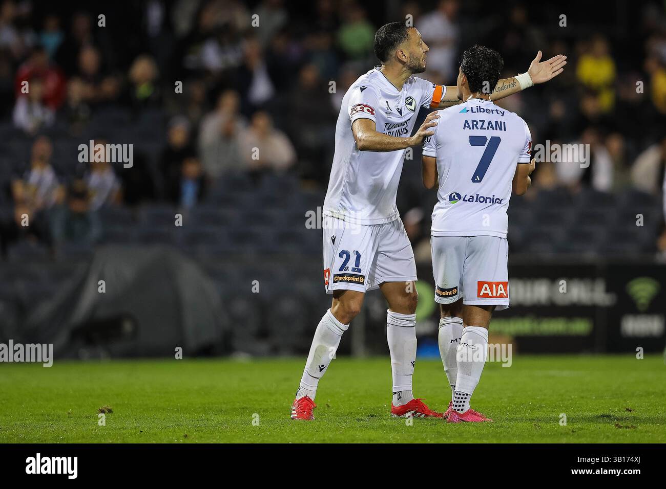 25th April 2025; Campbelltown Stadium, Sydney, NSW, Australia: A League ...