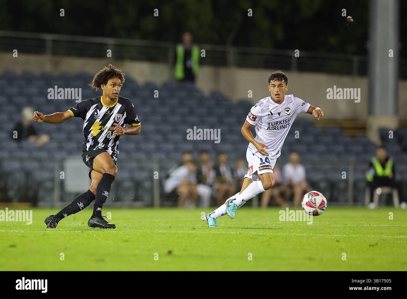 25th April 2025; Campbelltown Stadium, Sydney, NSW, Australia: A League ...