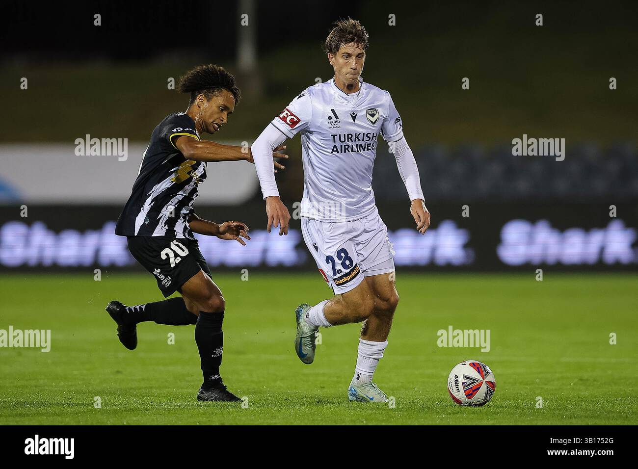 25th April 2025; Campbelltown Stadium, Sydney, NSW, Australia: A League ...