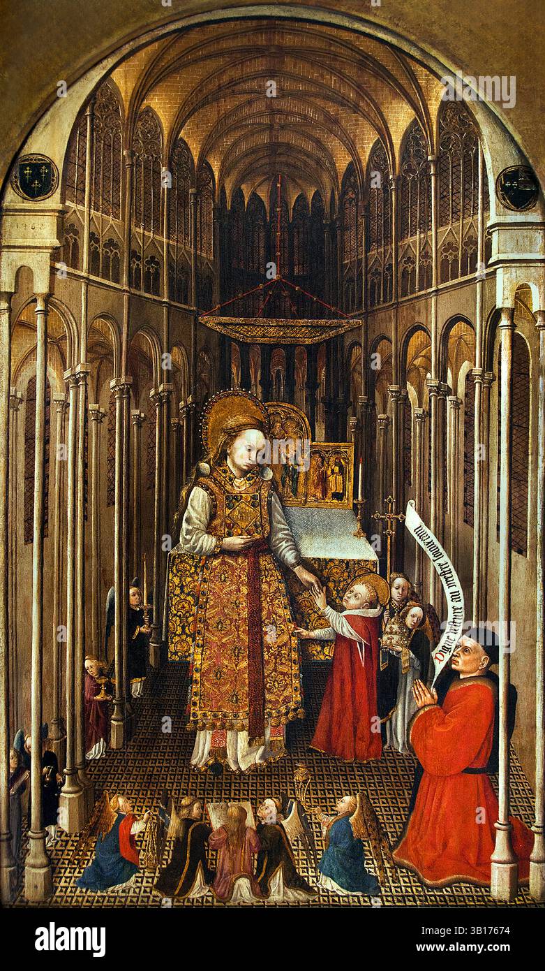 Le sacerdoce de la vierge the priesthood of the hi-res stock ...