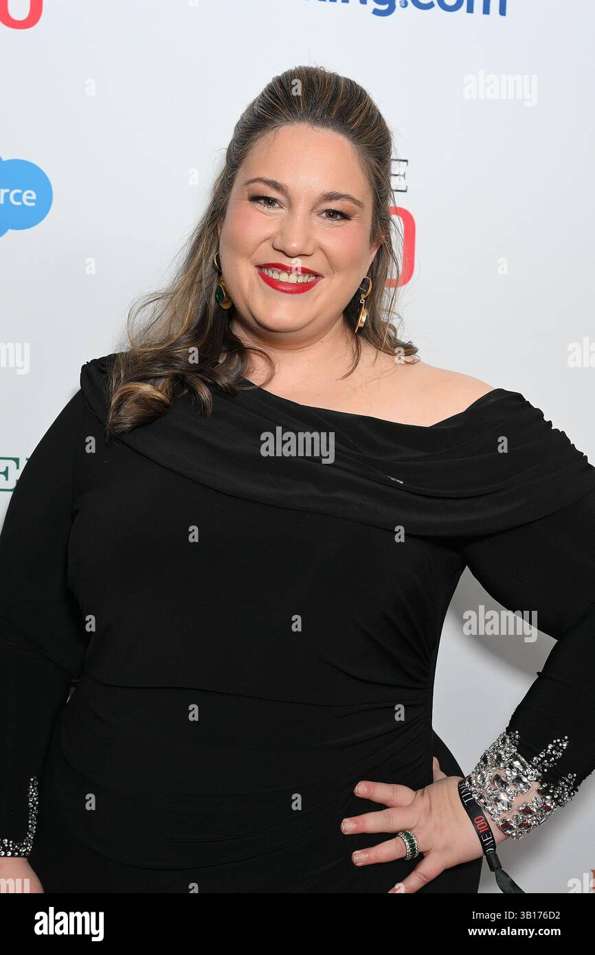Skye Perryman, President, Democracy Forward, attends the 2025 TIME 100 ...