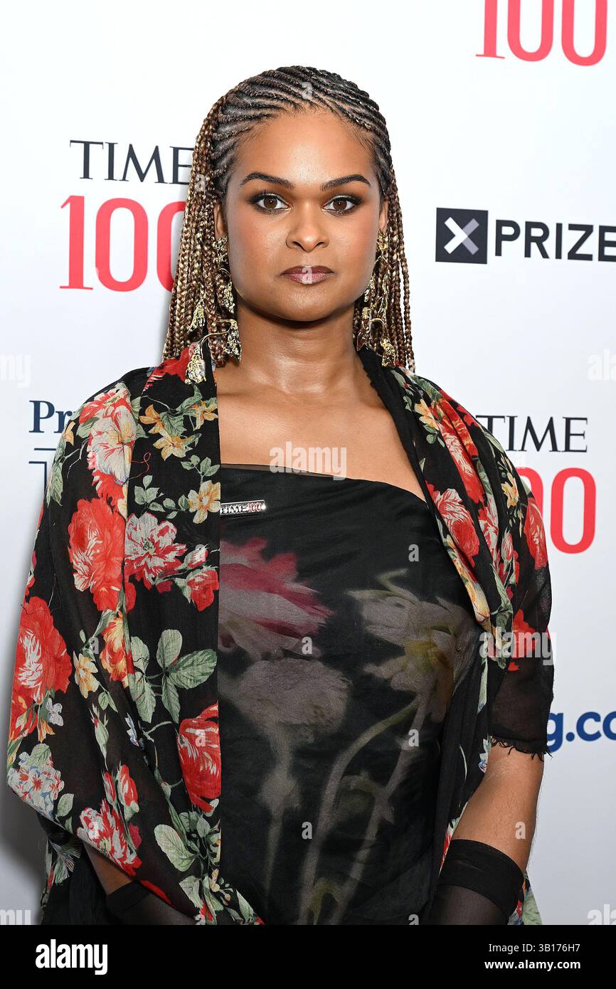 Raquel Willis attends the 2025 TIME 100 Most Influential People NYC ...