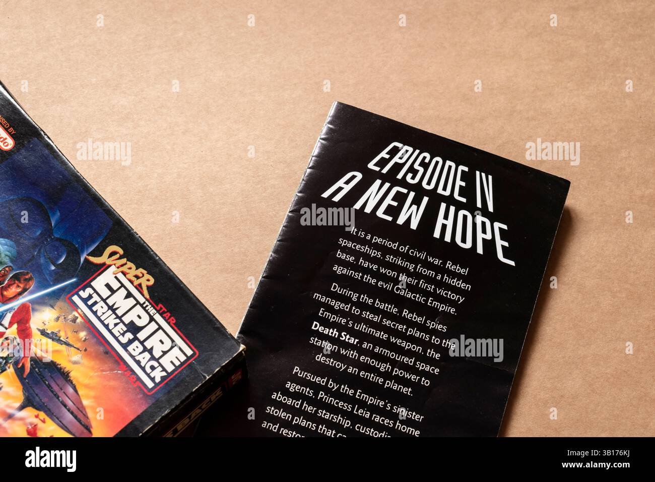 Star wars inscription hi-res stock photography and images - Alamy