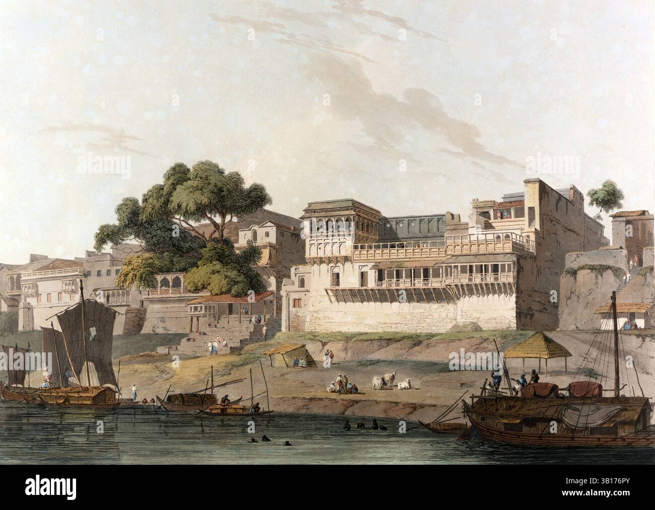 Patna on the Ganges, capital of the state of Bihar in north-east India ...
