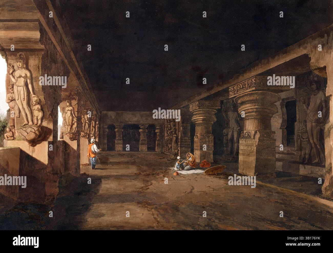 the Ellora complex, Rameswara is one of the largest temples built in ...