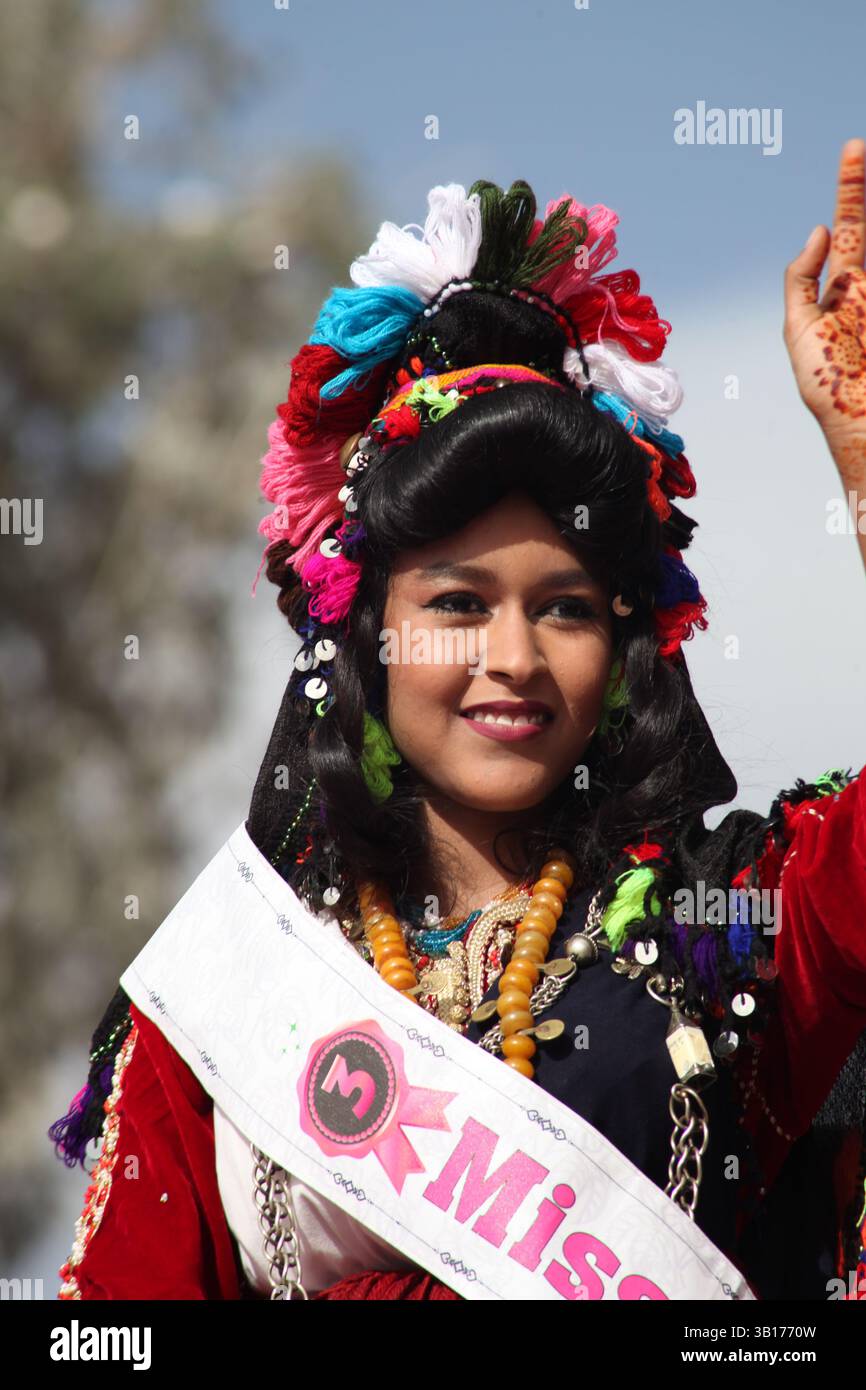 Morocco -Kalaat MGouna April 28th, 2023. Miss Roses of 58th edition of ...