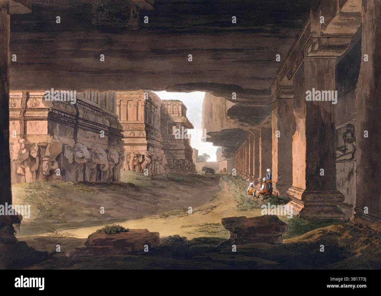 The Hindu Kailasa Temple of Ellora in the state of Maharashtra is the ...