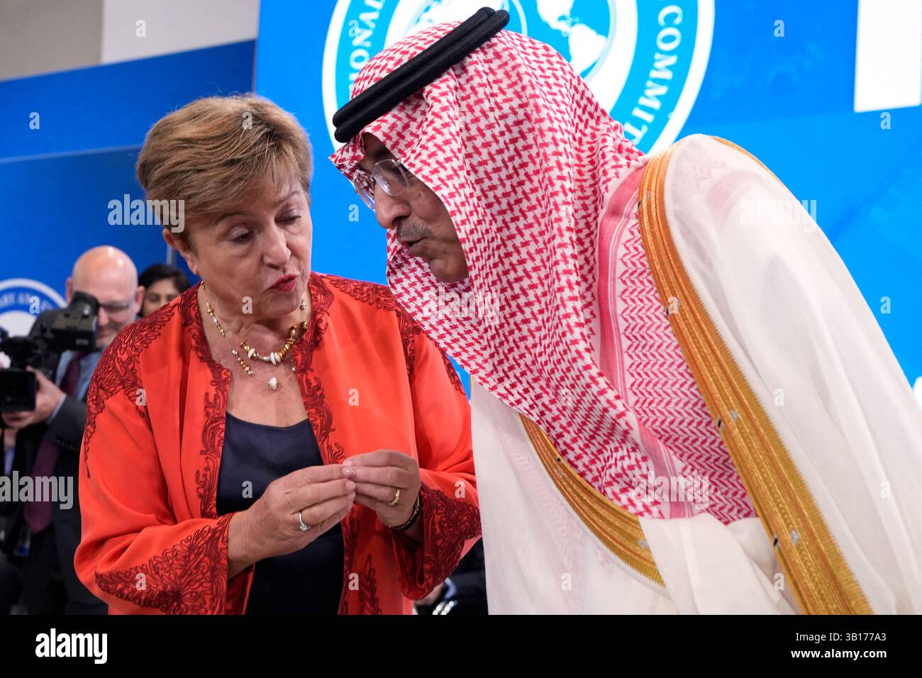 Washington, United States. 25th Apr, 2025. IMF Managing Director ...