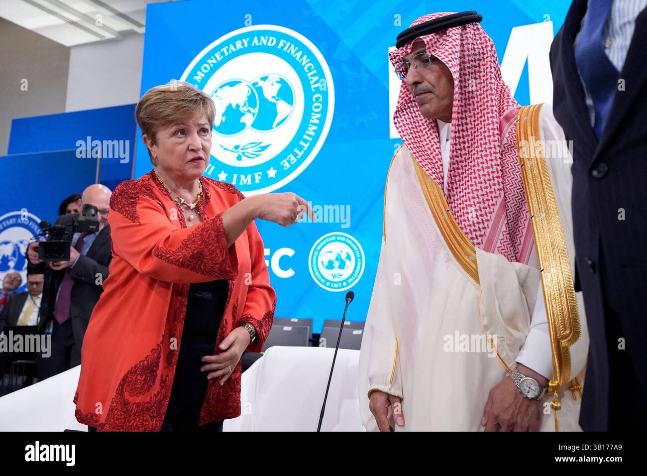 Washington, United States. 25th Apr, 2025. IMF Managing Director ...