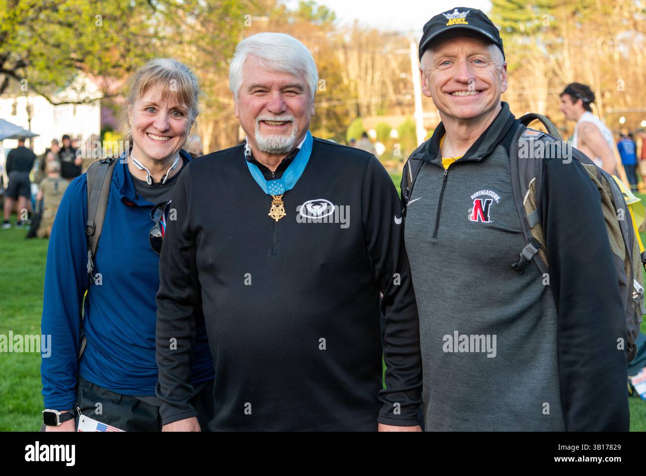 Brigadier General John Driscoll (ret.) and his wife Merribeth Morin ...
