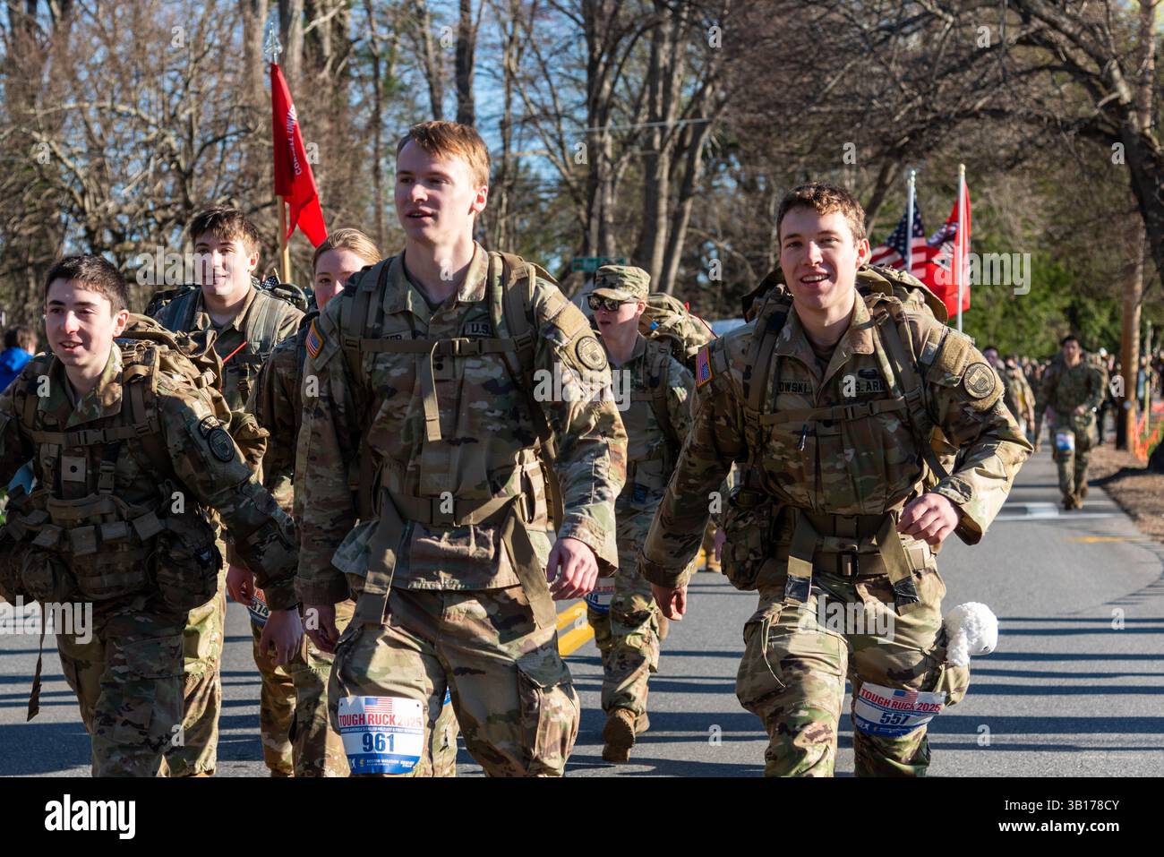 Tough Ruck 2025, an annual marathon and charity event organized by ...