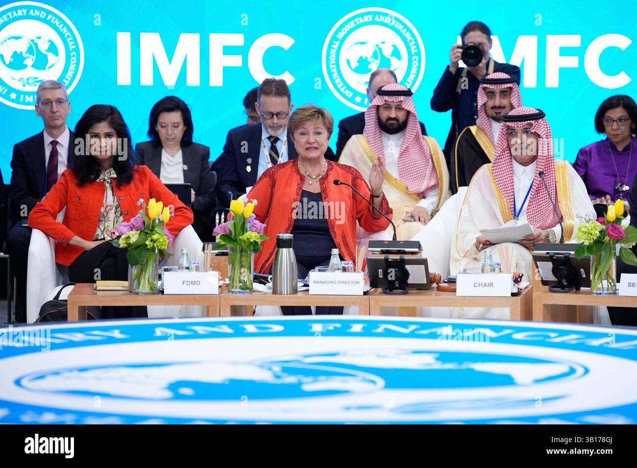 Washington, United States. 25th Apr, 2025. IMF Managing Director ...