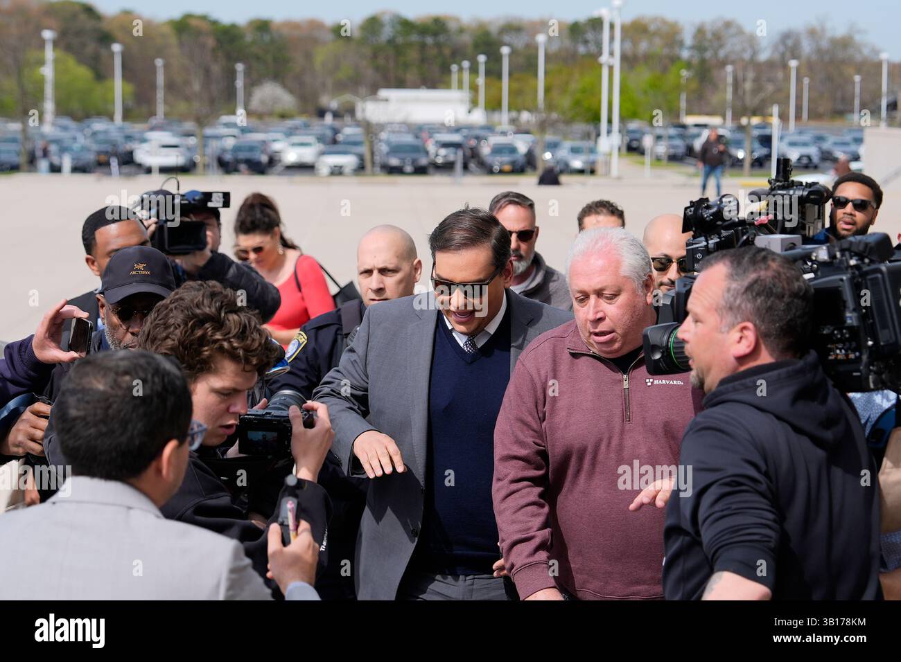 Former U.S. Rep. George Santos arrives at federal court for sentencing ...