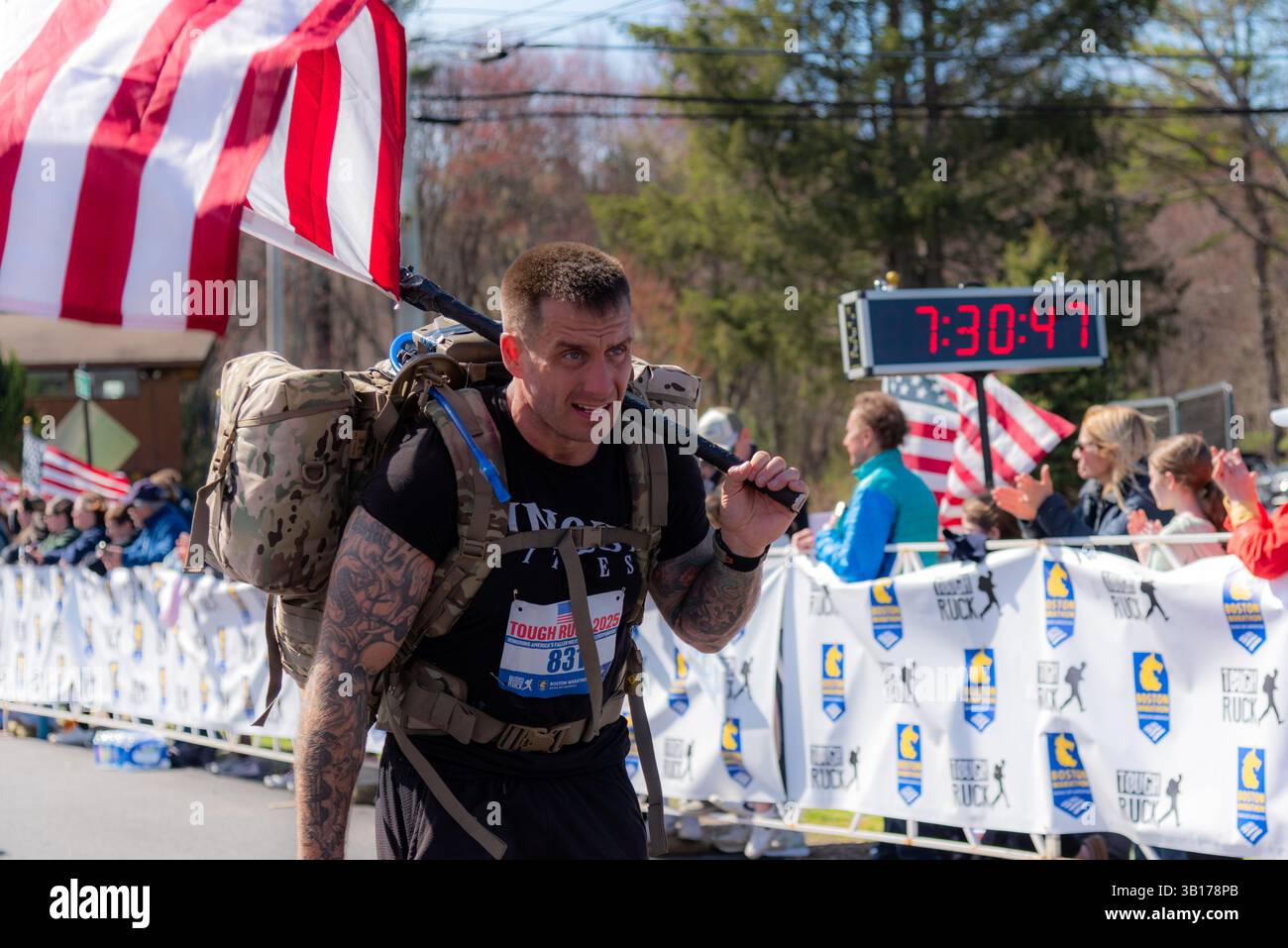 Tough Ruck 2025, an annual marathon and charity event organized by ...