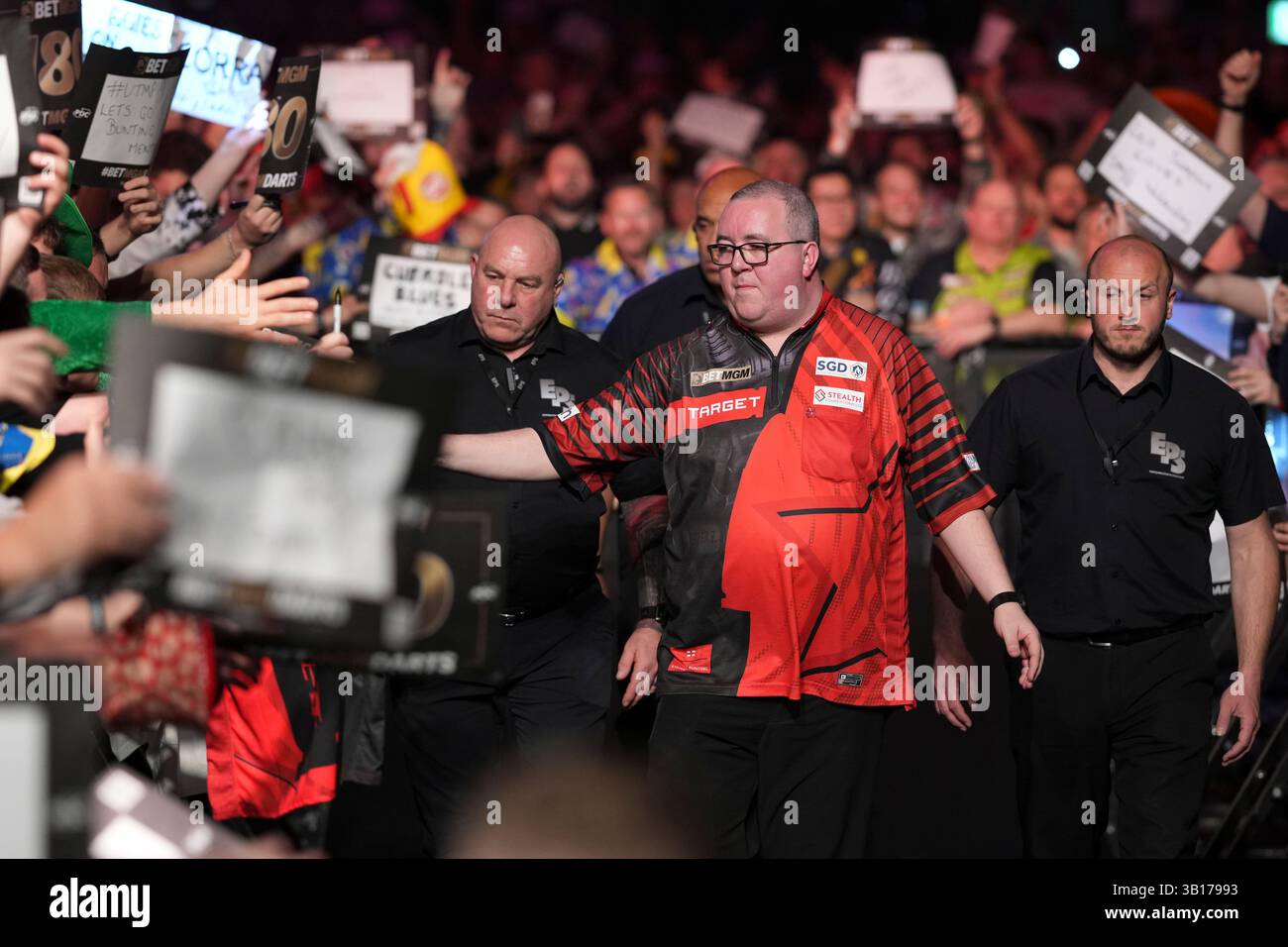 24th April 2025, M&S Bank Arena, Liverpool, England; 2025 PDC Premier ...