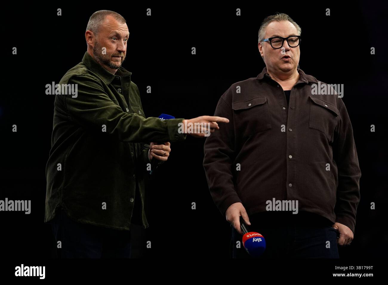 24th April 2025, M&S Bank Arena, Liverpool, England; 2025 PDC Premier ...