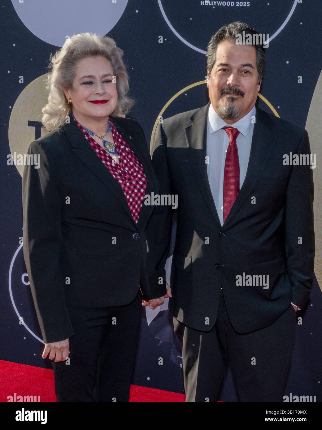 April 24, 2025, Hollywood, California, USA: Sean Young and Robert Lujan ...