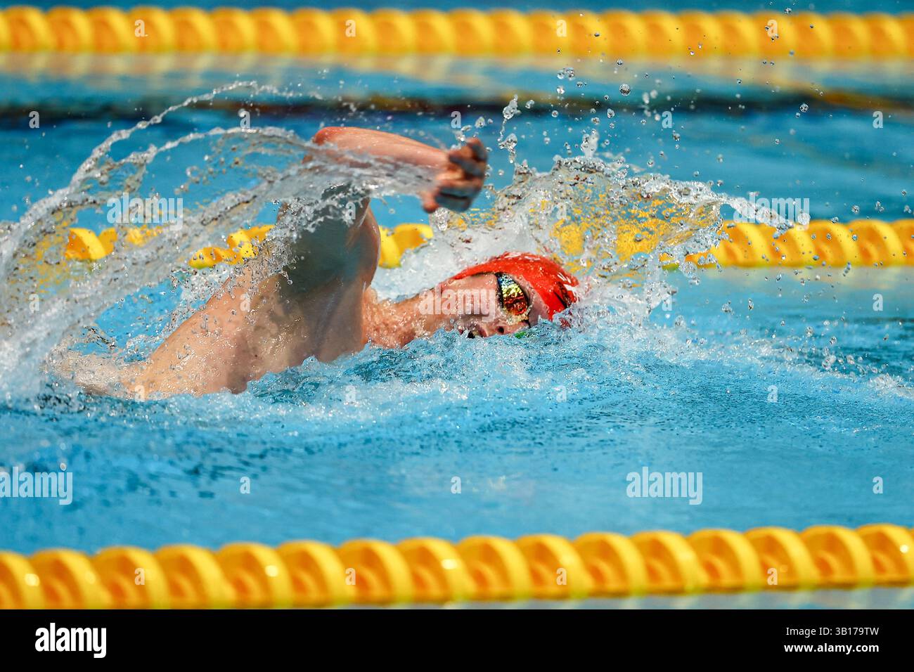 Antwerp, Belgium. 25th Apr, 2025. Belgian Noah Martens pictured in ...