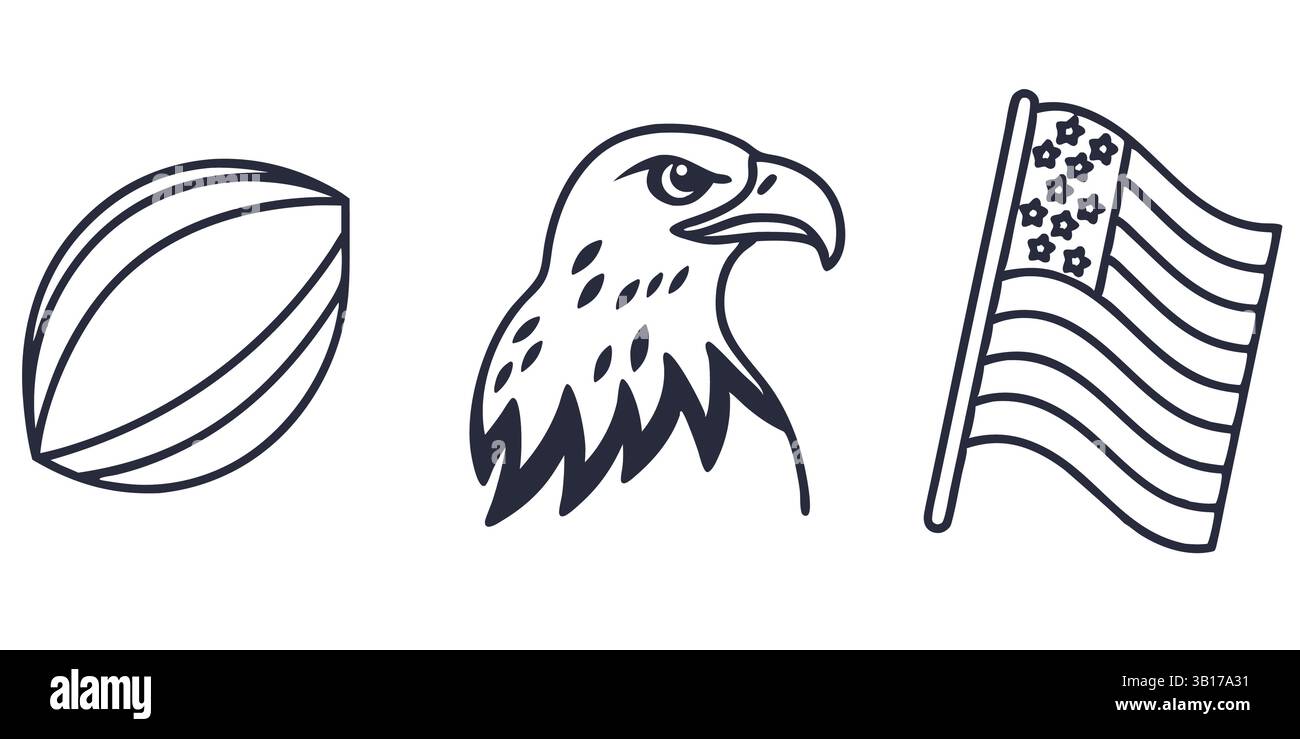 American patriotic images Stock Vector Images - Alamy