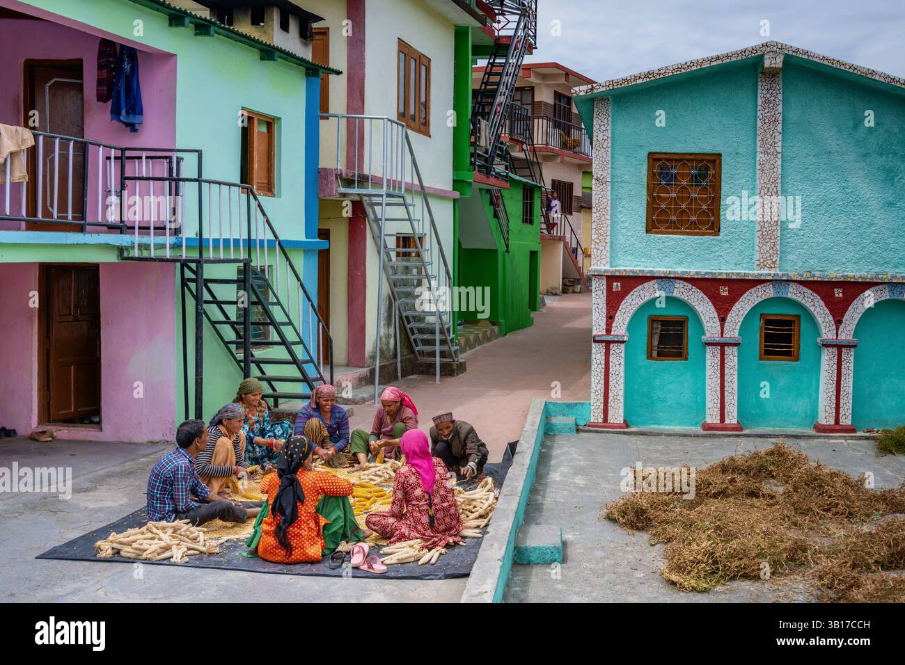 Rural life india hi-res stock photography and images - Alamy