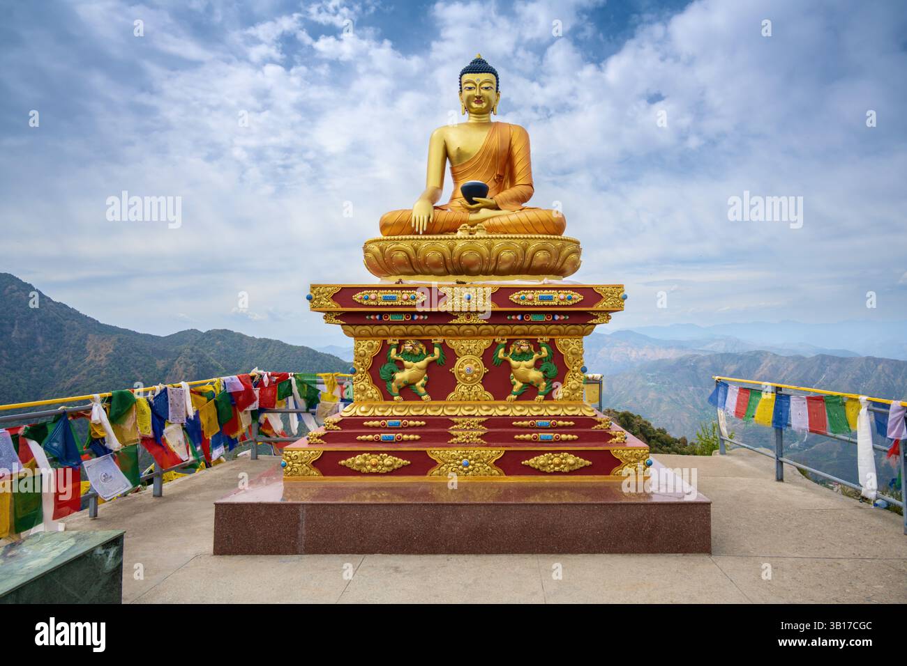 Tibetan Buddhist Temple, Charleville, Mussoorie, Uttarakhand, India ...